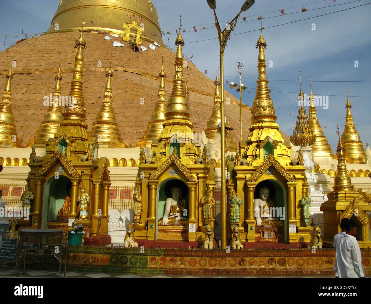 Shwedagon pagoda in Yangon, Rangoon, Myanmar Stock Photo - Alamy