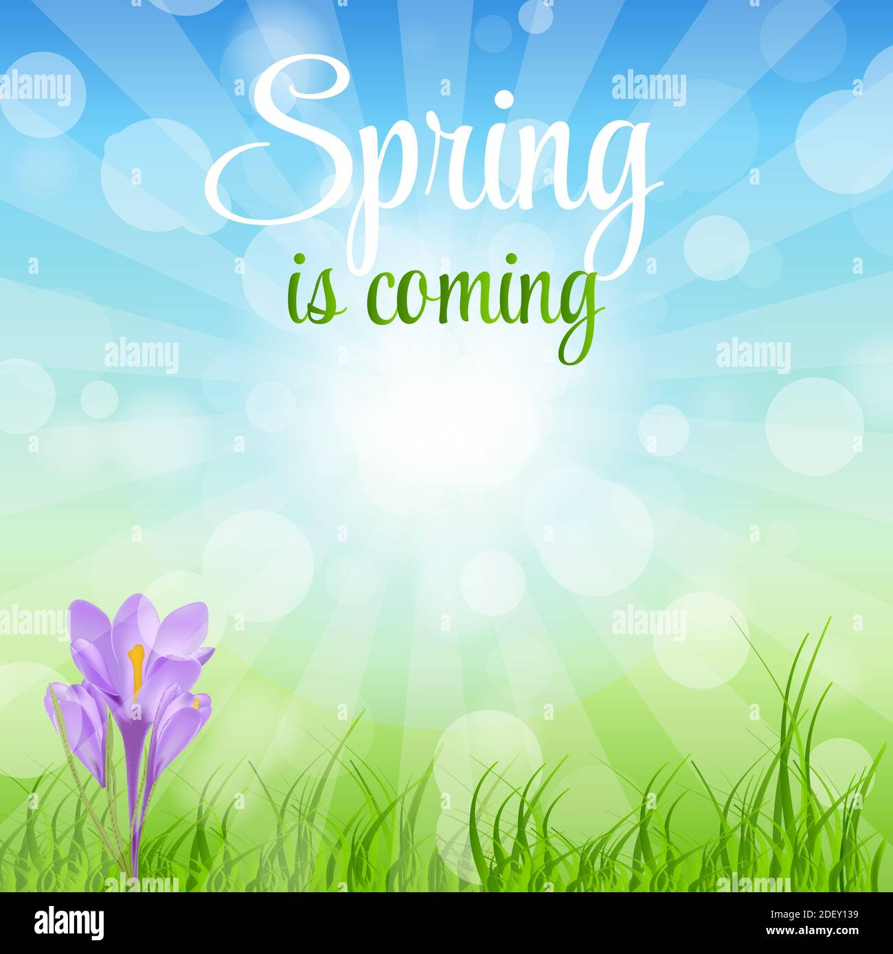 Spring green background. illustration Stock Photo - Alamy