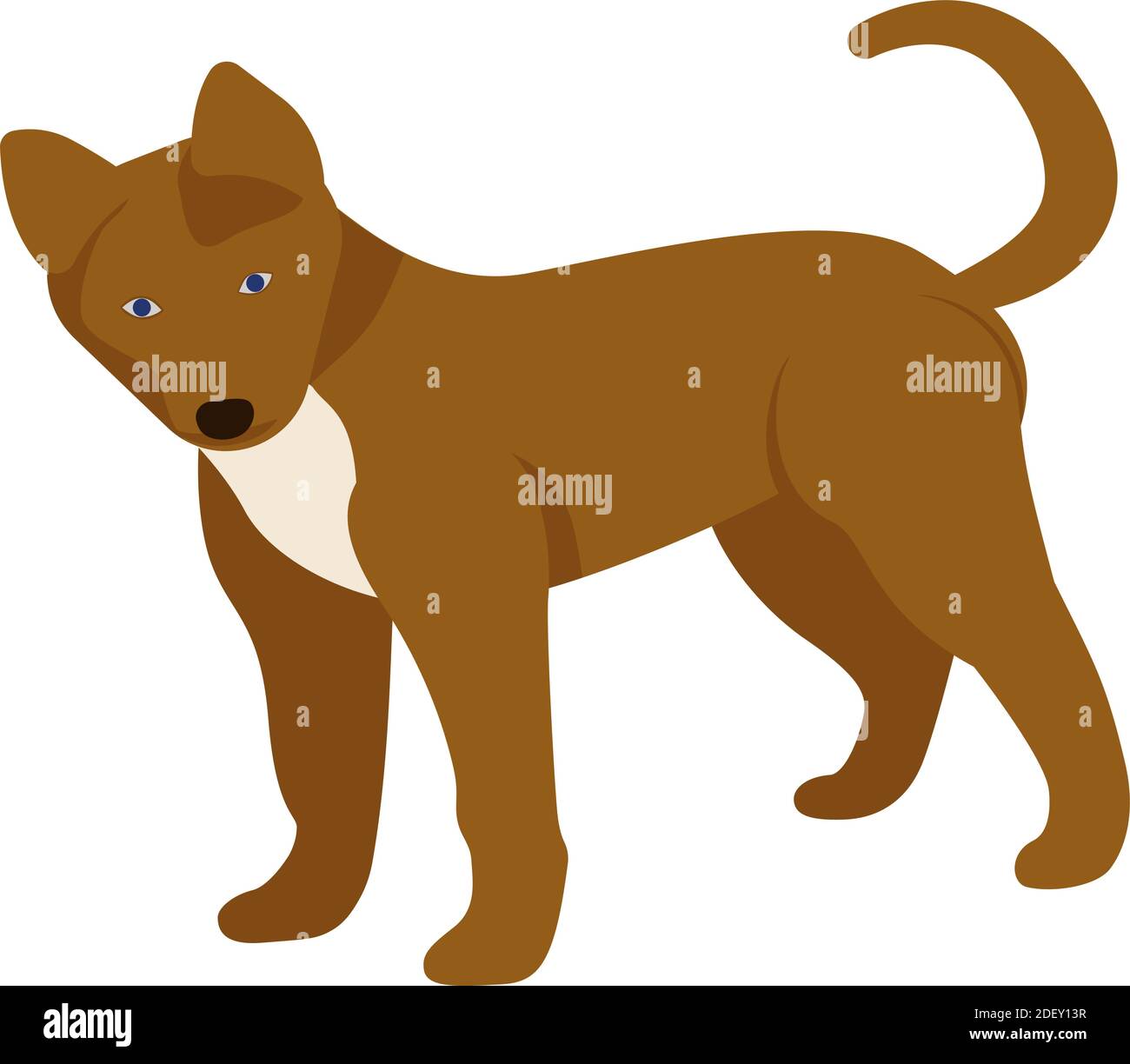 Cute puppies vector Cut Out Stock Images & Pictures - Alamy