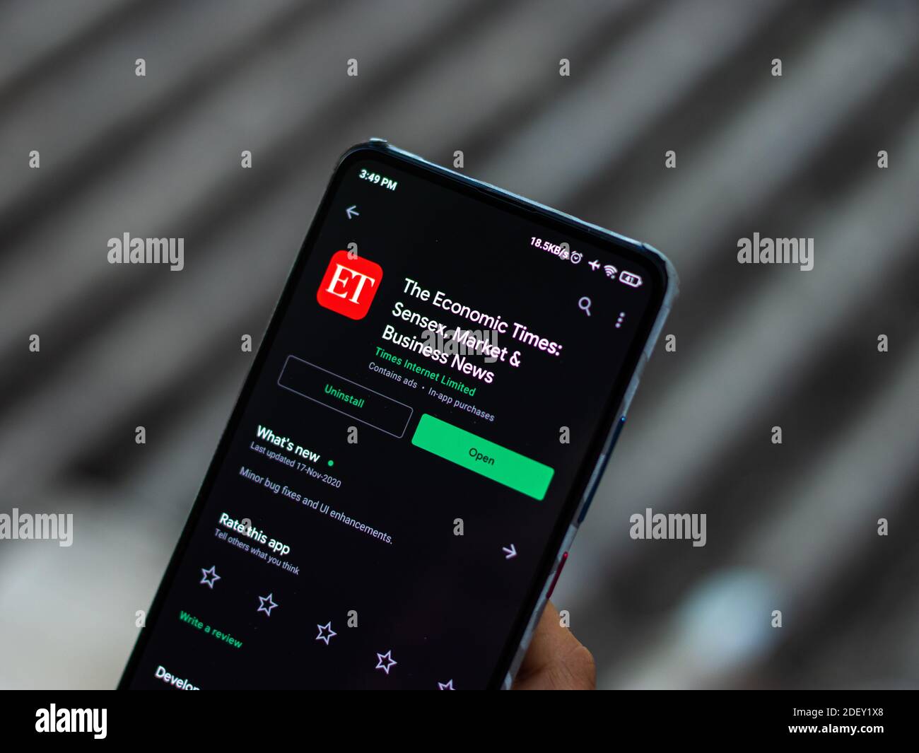 The economic times logo hi-res stock photography and images - Alamy