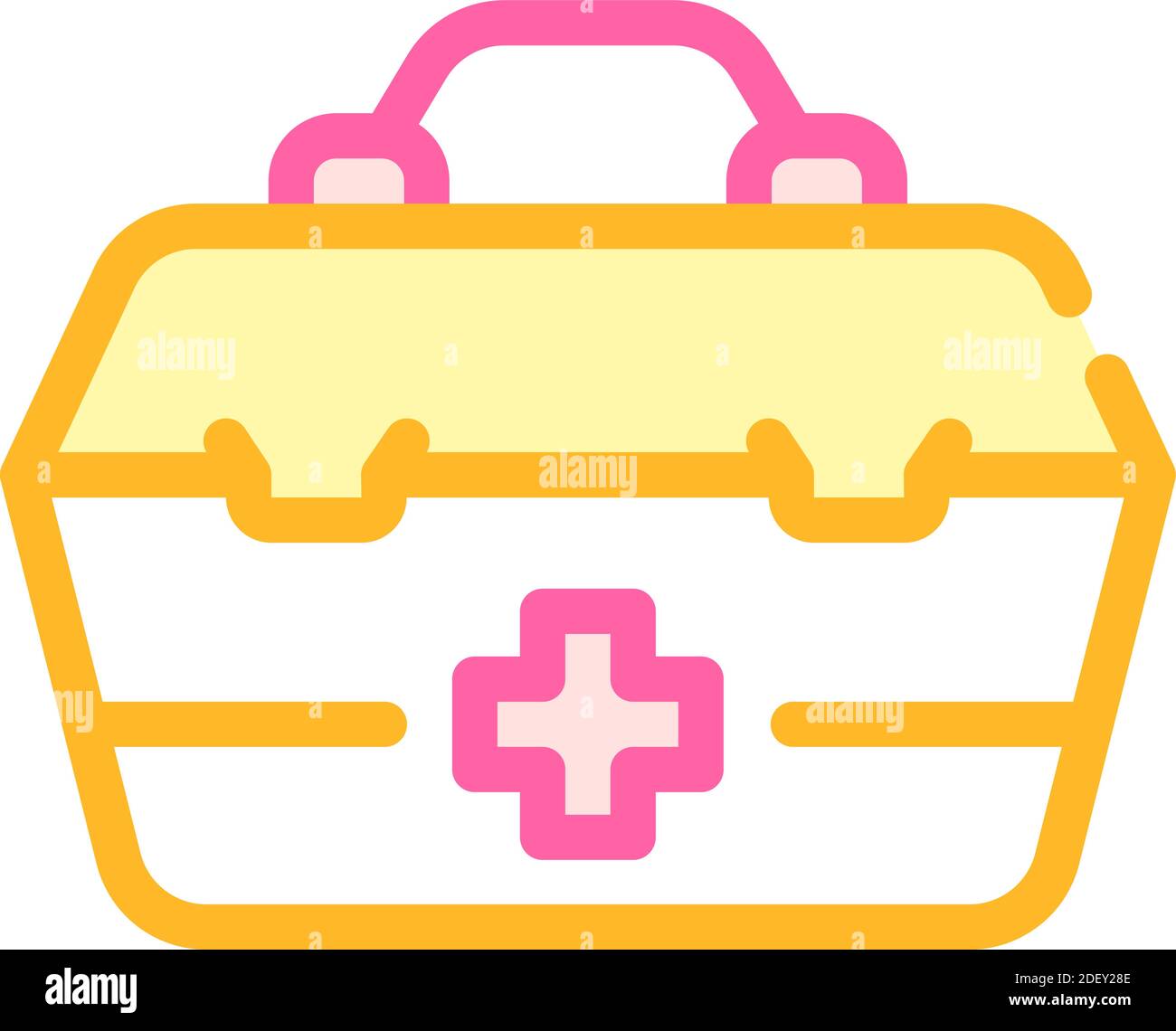 first aid kit color icon vector illustration Stock Vector Image & Art ...