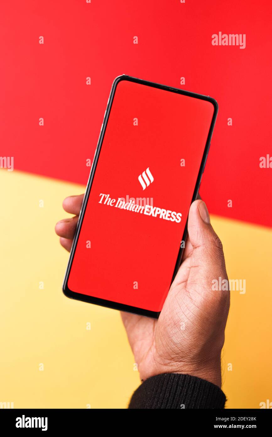 The indian express logo hi-res stock photography and images - Alamy