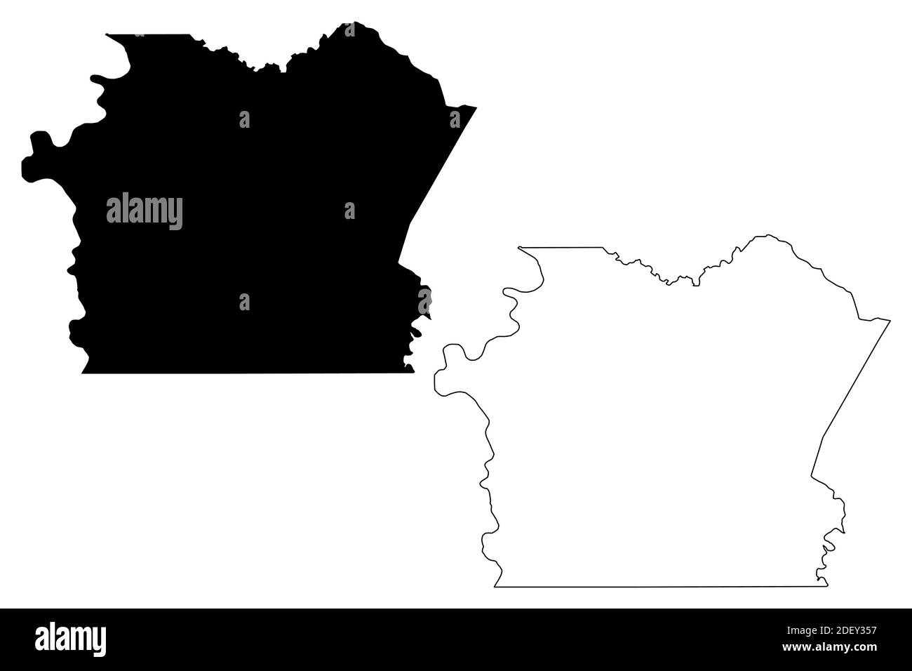 Fayette pennsylvania map hi-res stock photography and images - Alamy