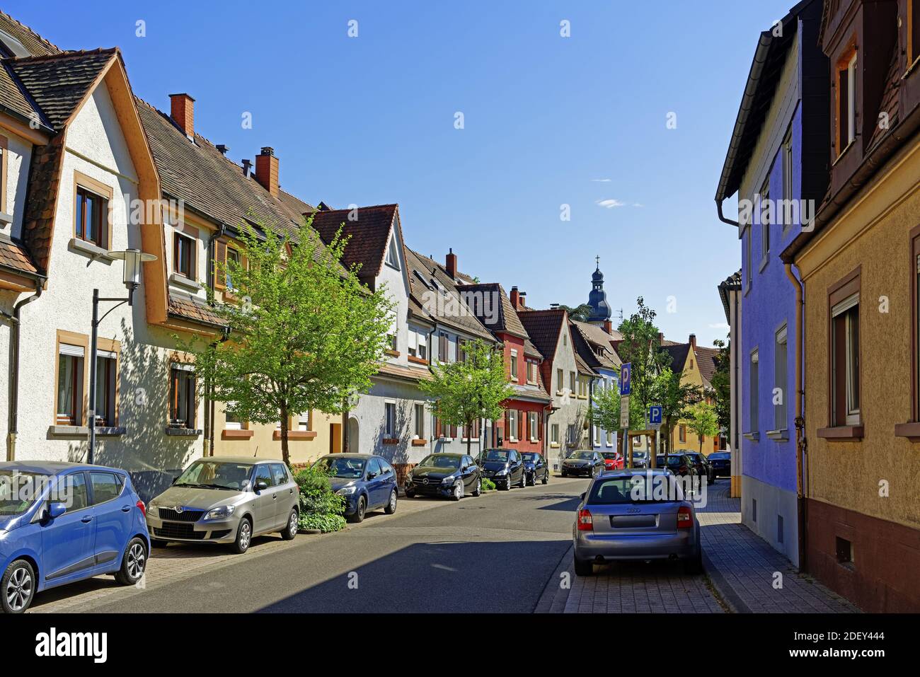SchUM-Stadt, Altstadt, Straßenansicht Stock Photo - Alamy