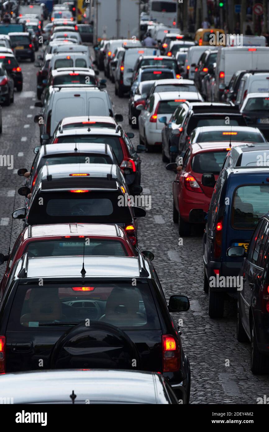 French traffic jam hi-res stock photography and images - Alamy