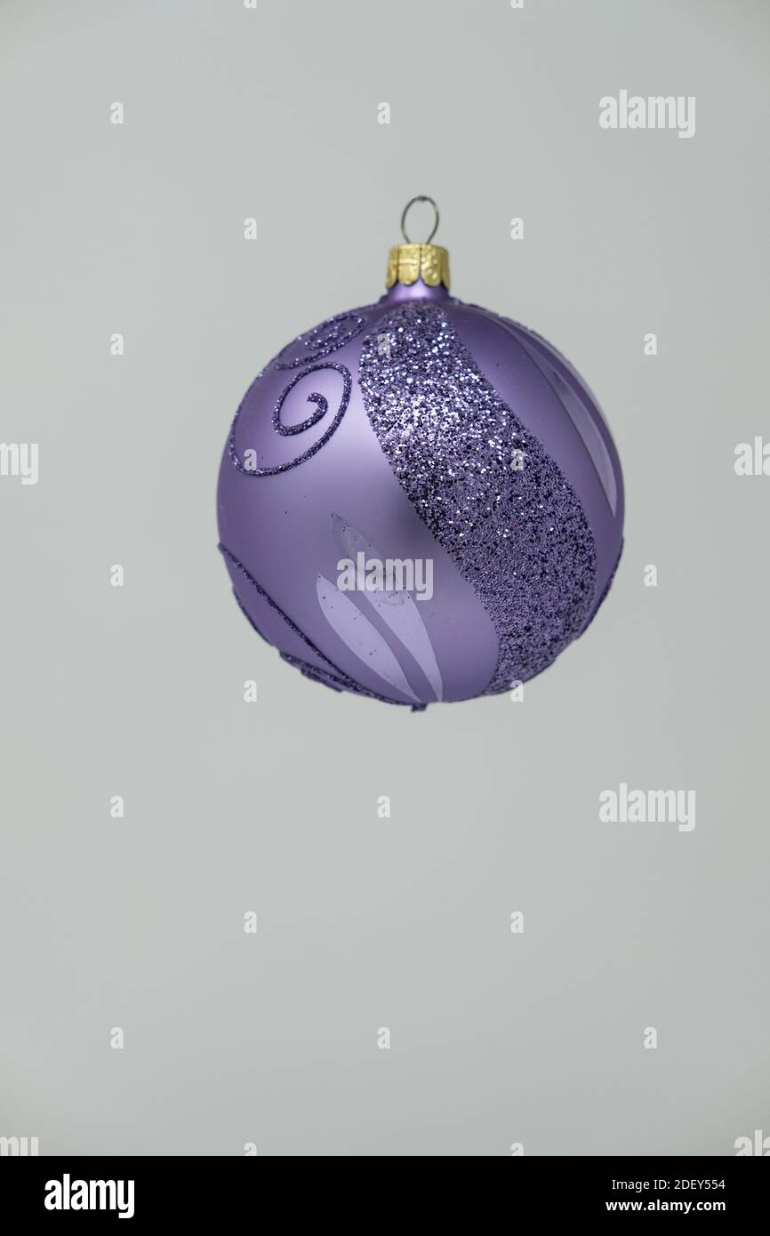 christmas tree decorations close up Stock Photo - Alamy