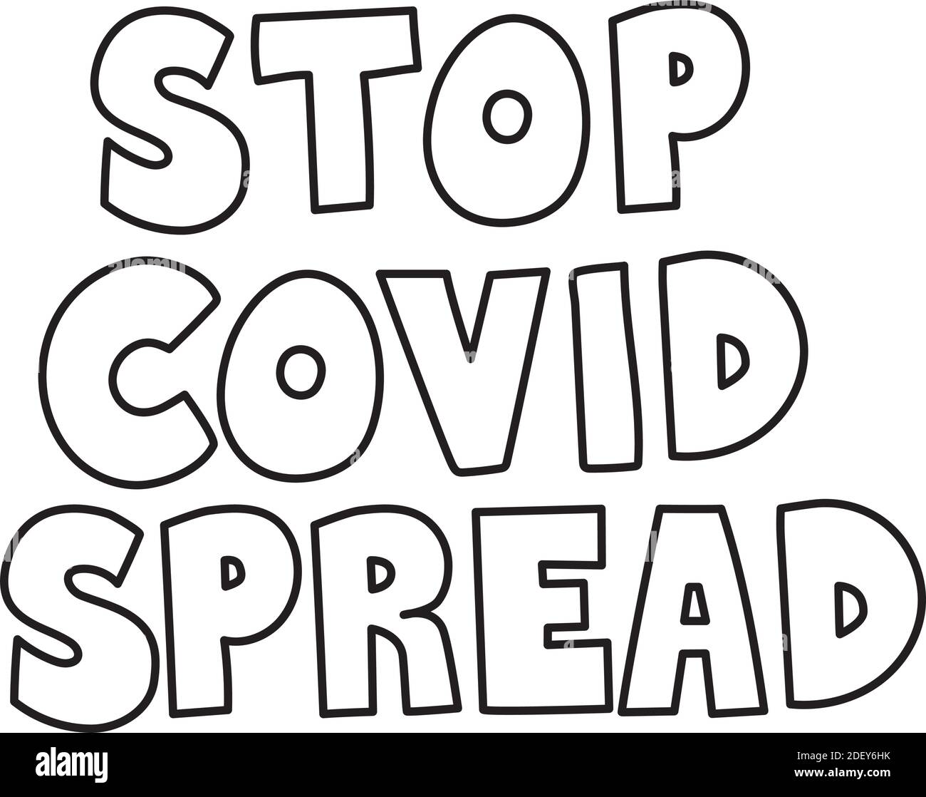 Stop viral spread Black and White Stock Photos & Images - Alamy