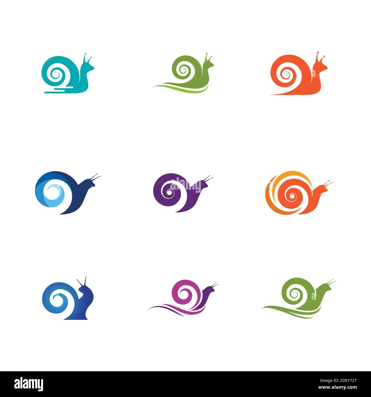 Snail Vector icon design illustration Template Stock Vector Image & Art ...