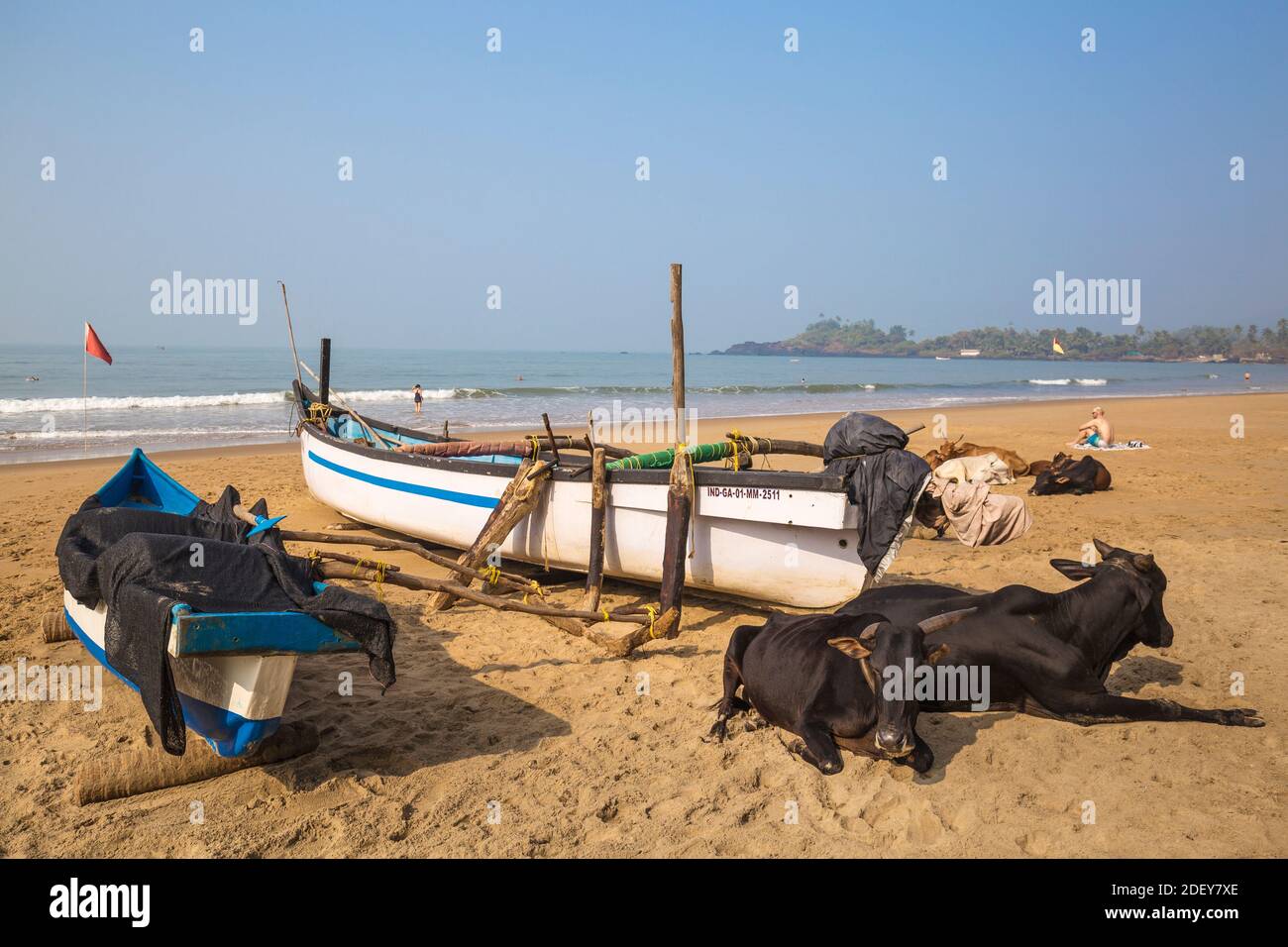 India, Goa, Patnem Beach Stock Photo - Alamy