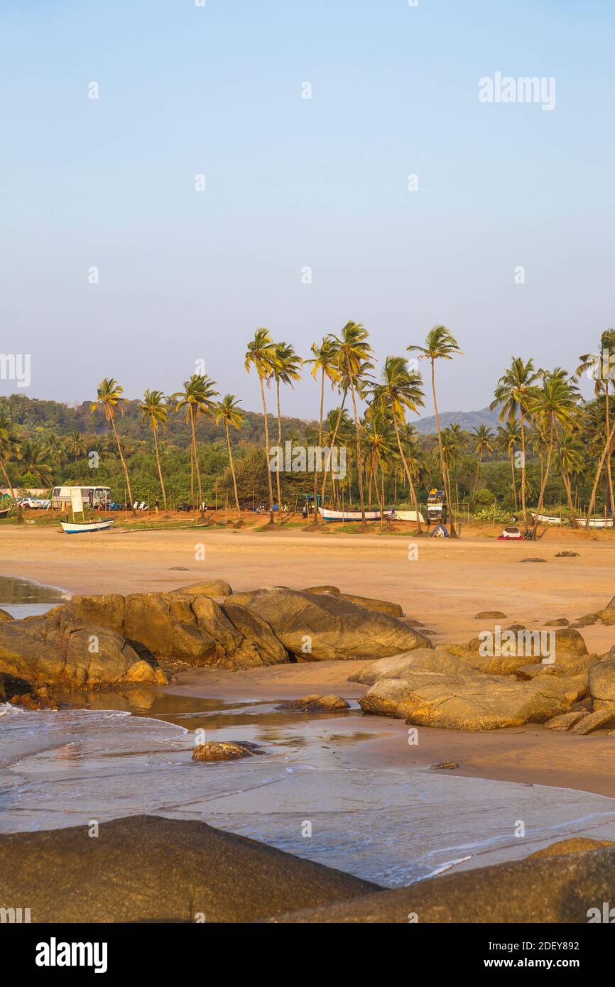 India, Goa, Agonda Beach Stock Photo - Alamy