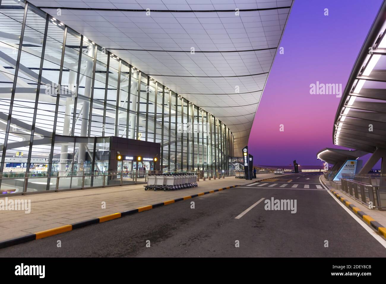 Beijing, China – September 30, 2019: Beijing Daxing New International ...