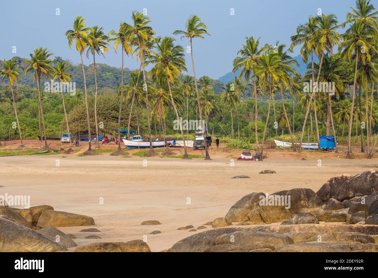 India, Goa, Agonda Beach Stock Photo - Alamy