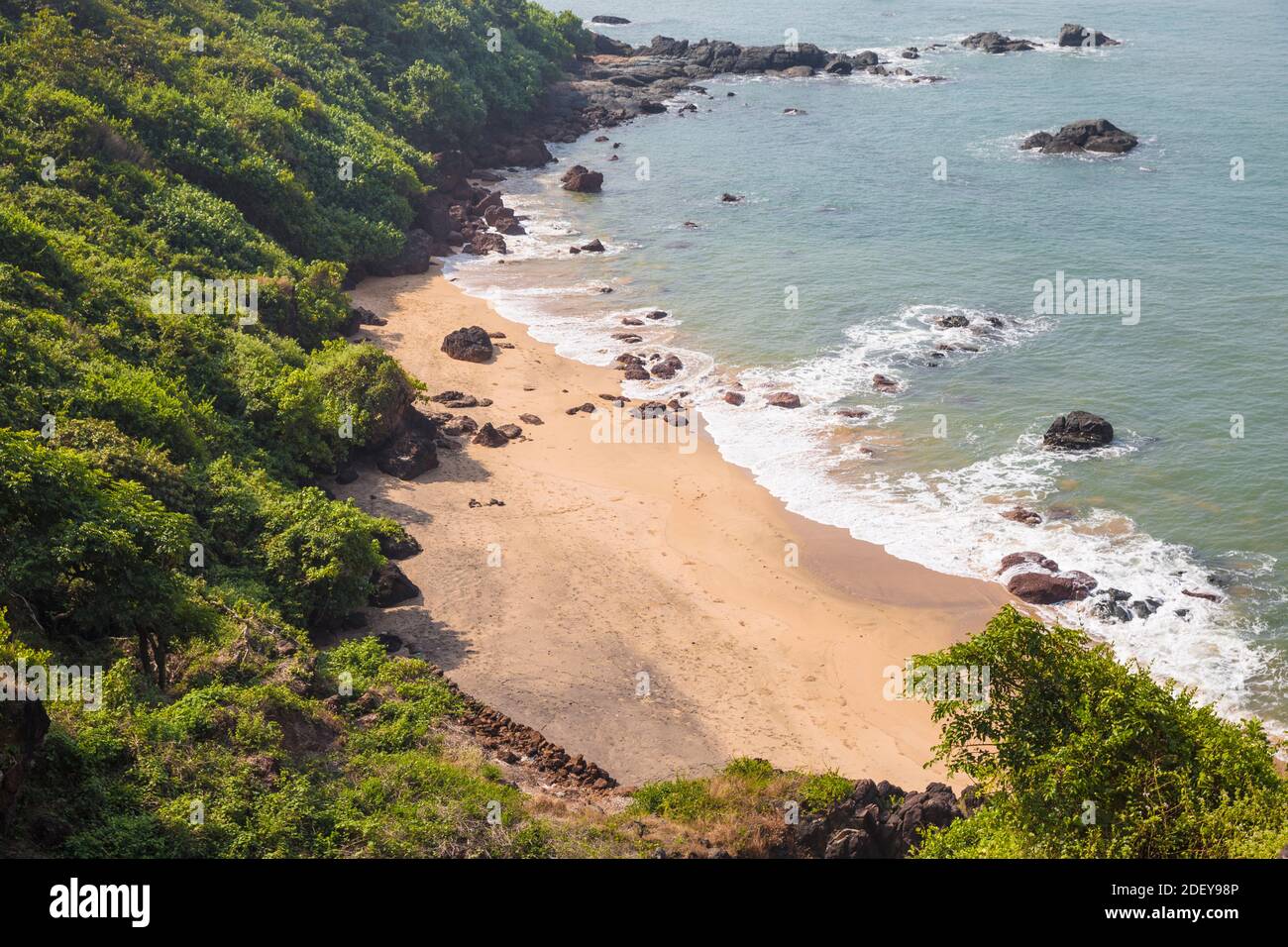 India, Goa, Cola beach Stock Photo - Alamy