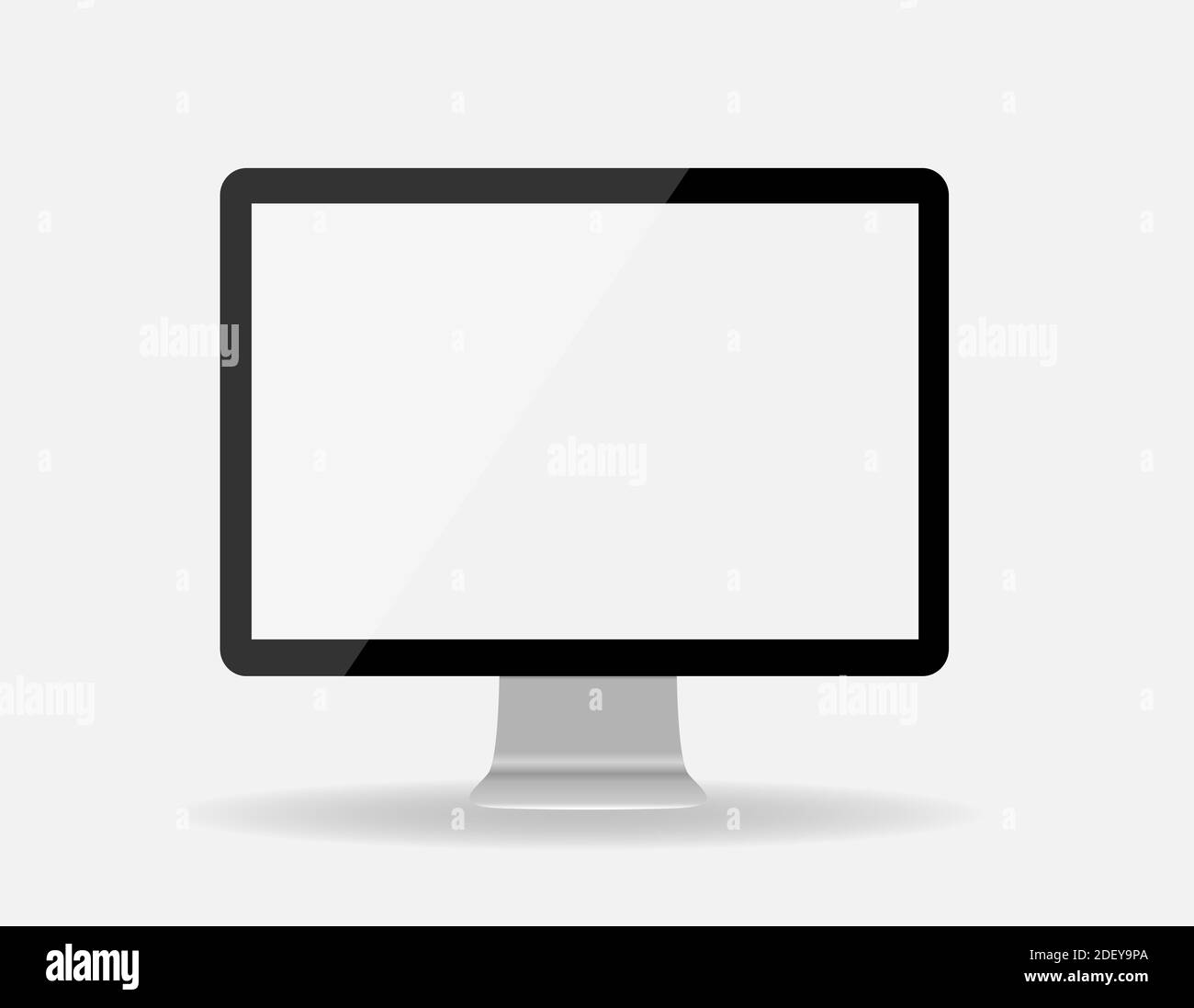 Computer Display Illustration Stock Photo - Alamy