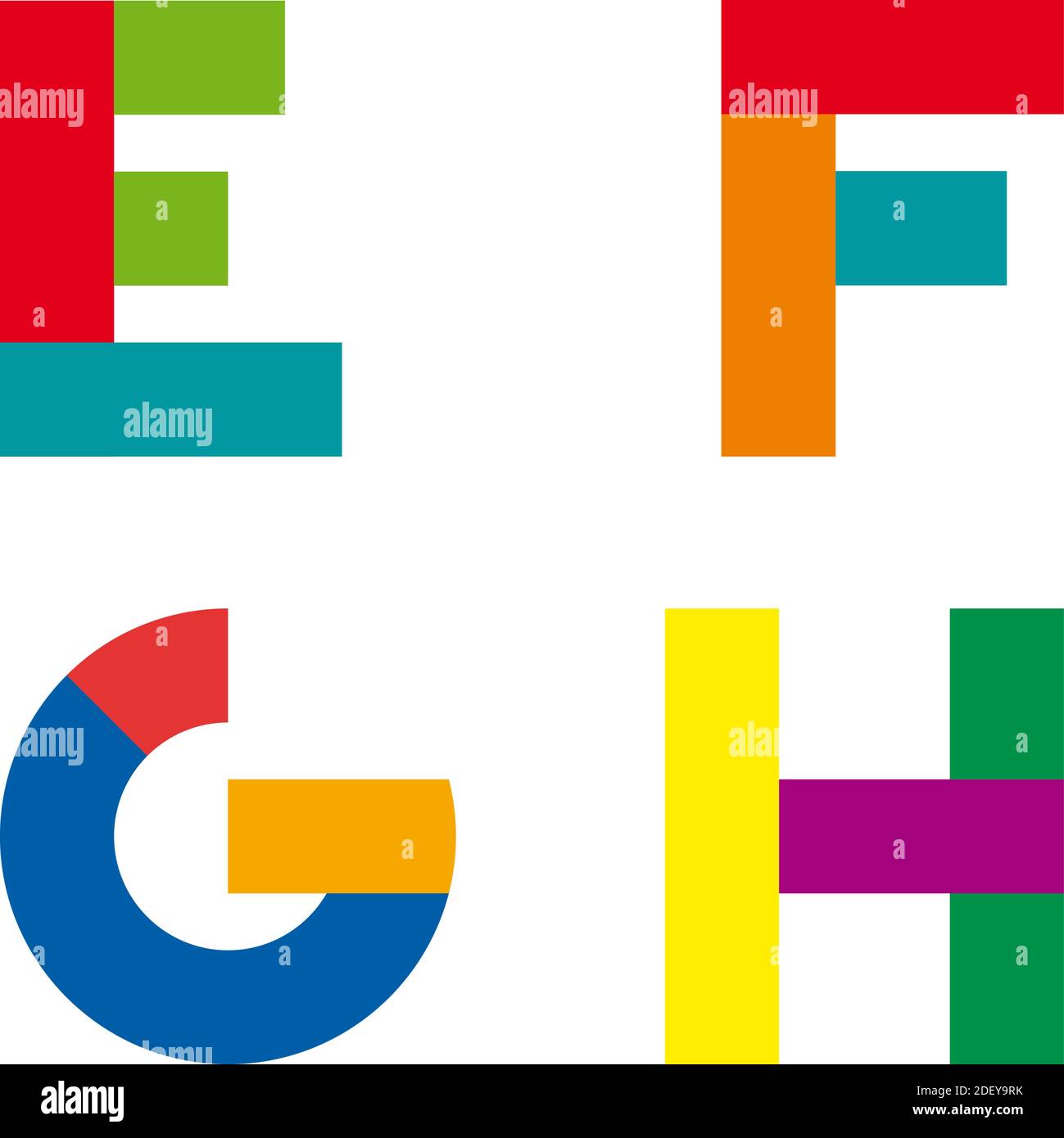 Letter e f Stock Vector Images - Alamy