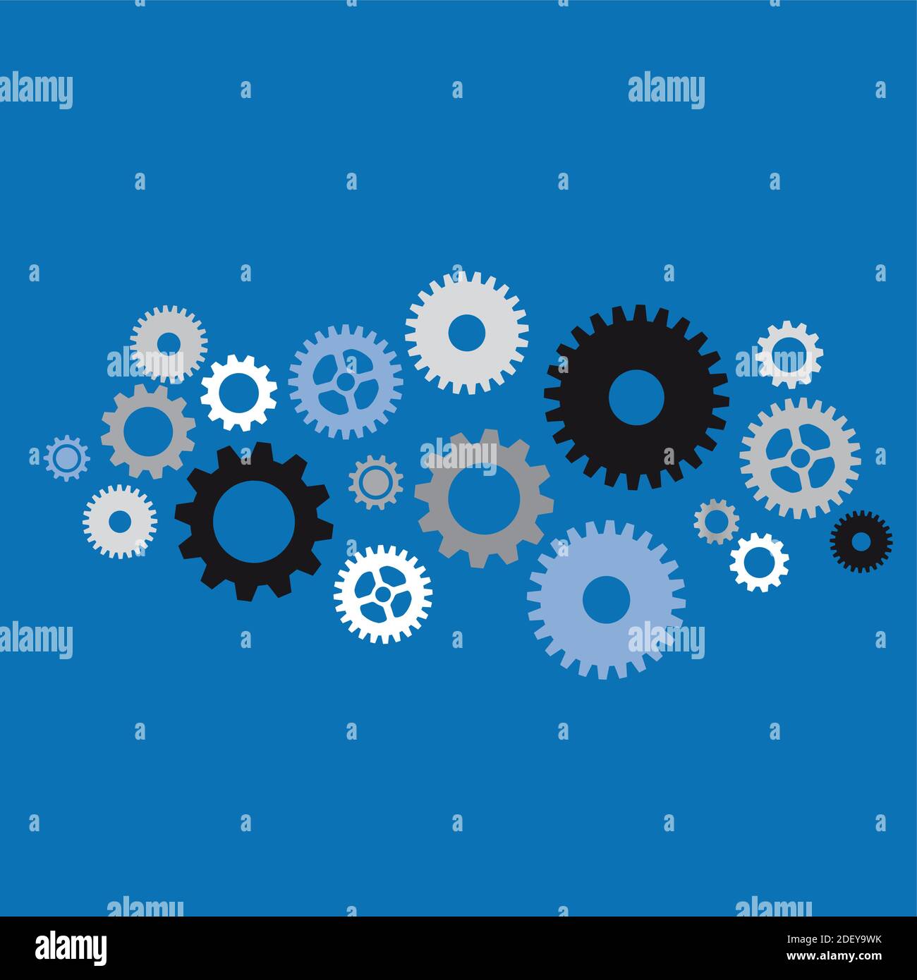 Vector abstract gears background Stock Vector Image & Art - Alamy