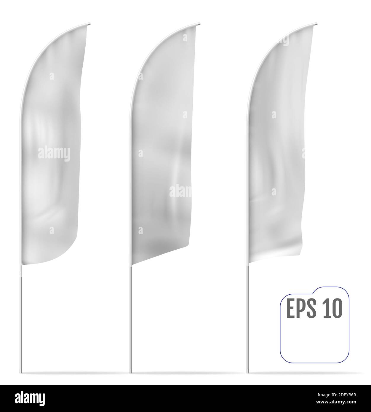 Feather flags Stock Vector Images - Alamy