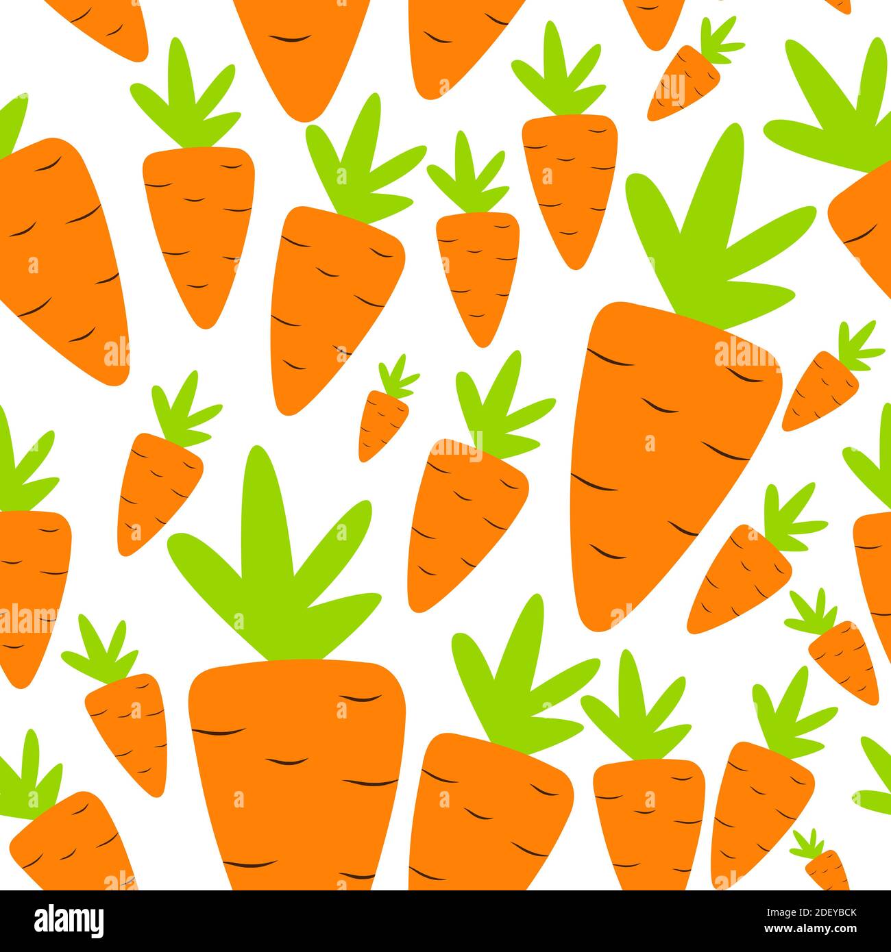 Carrot Seamless Pattern Background Illustration Stock Photo - Alamy