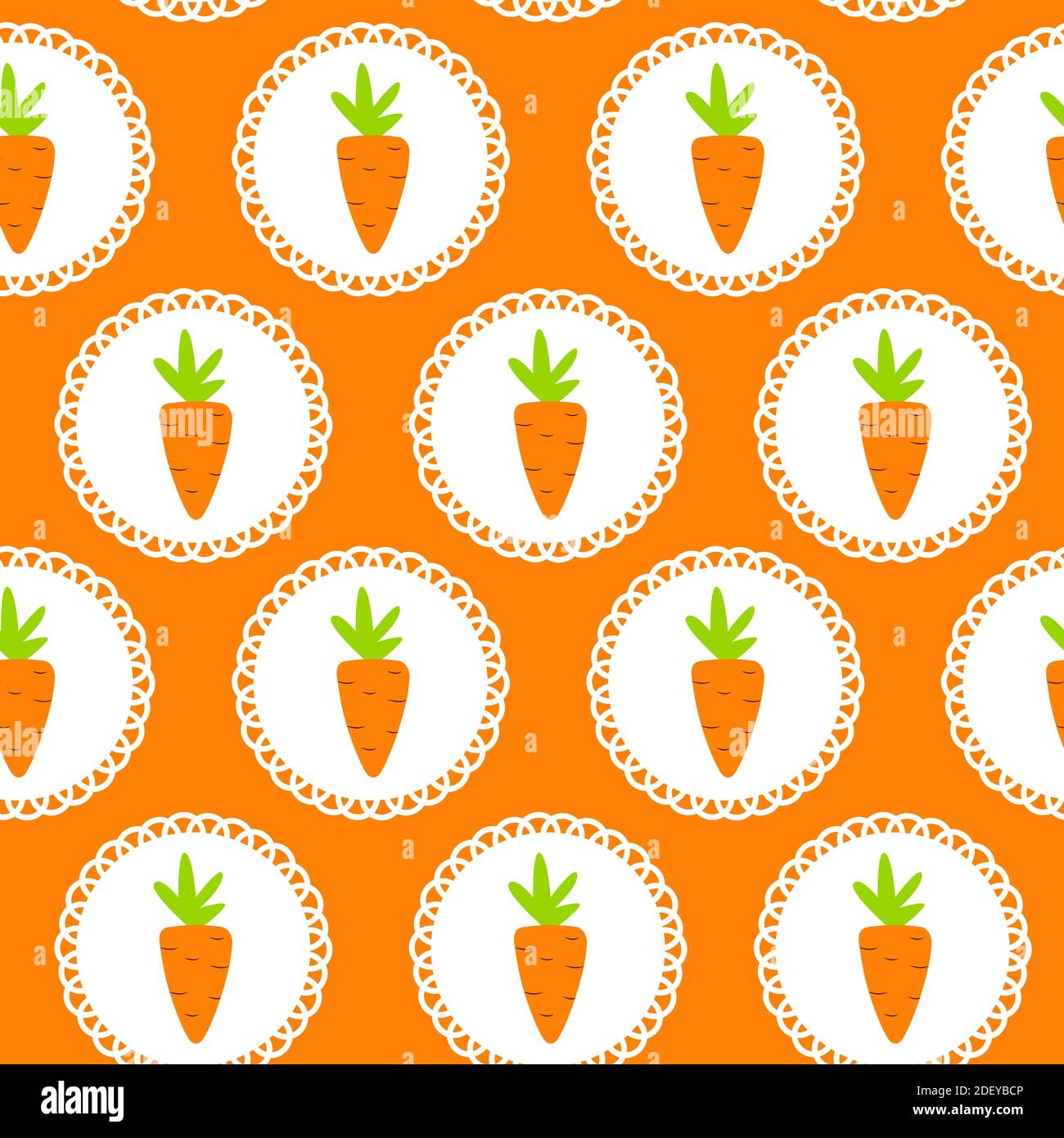 Carrot Seamless Pattern Background Illustration Stock Photo - Alamy