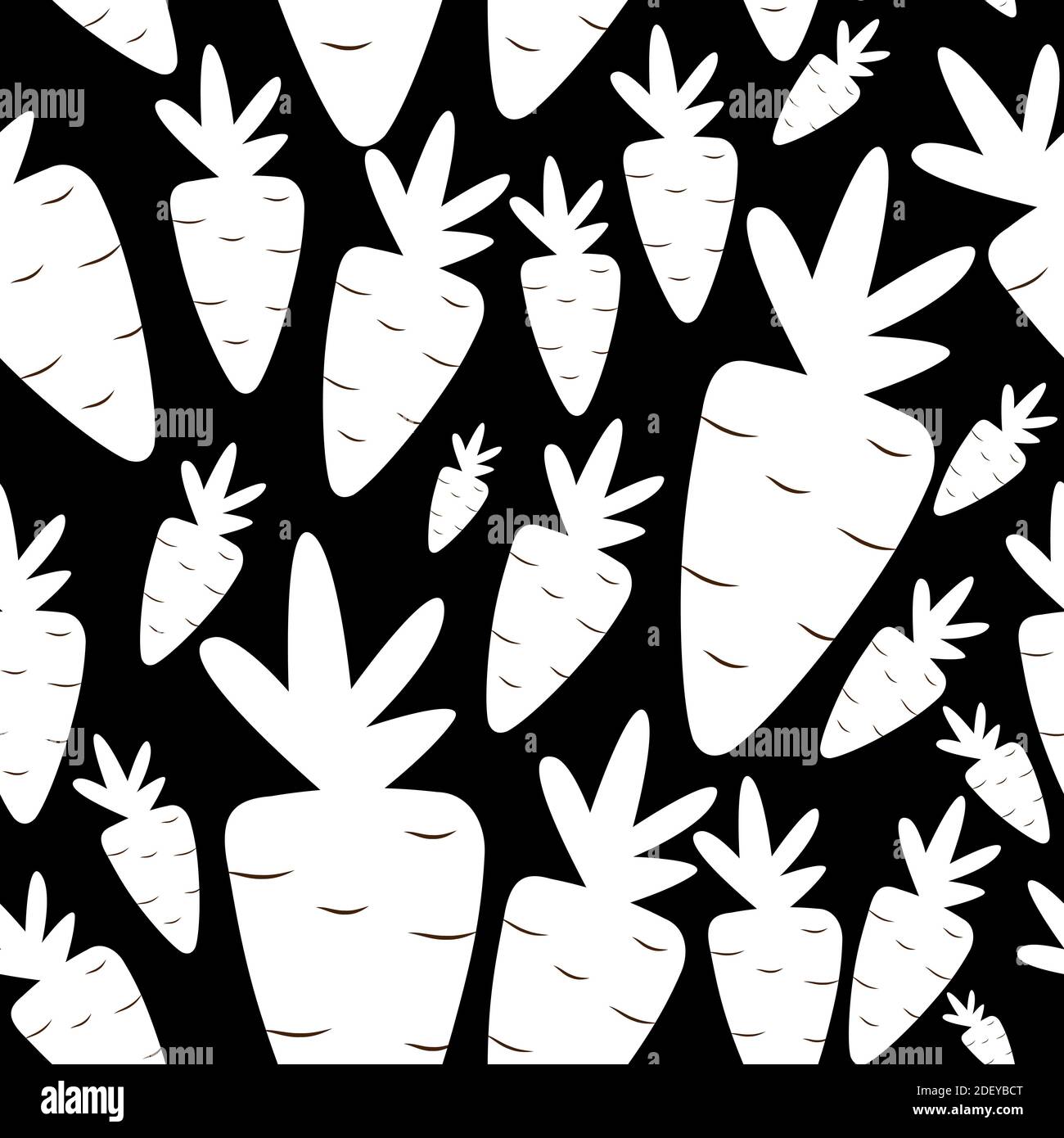 Carrot Seamless Pattern Background Illustration Stock Photo - Alamy
