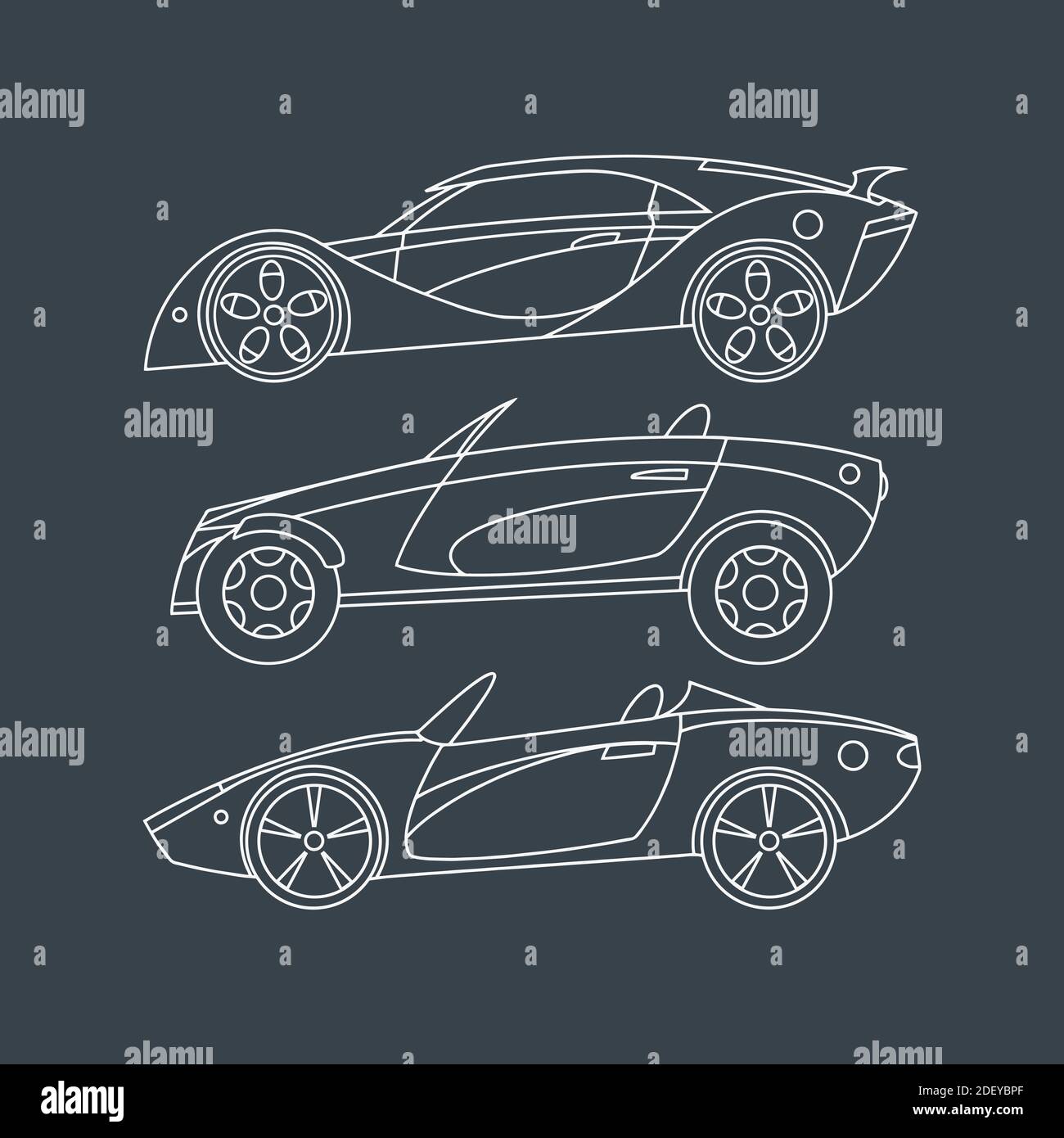 Classic classic cars Stock Vector Images - Alamy
