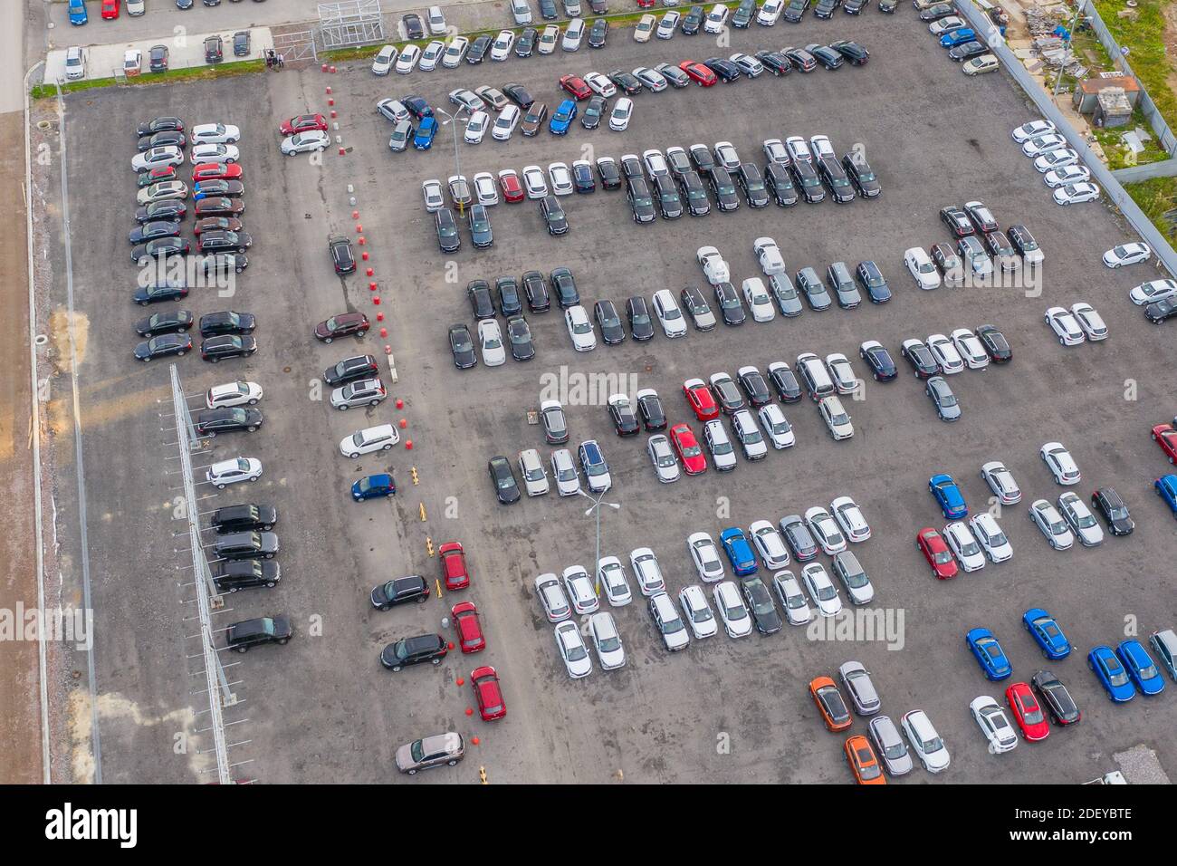 Auto dealership aerial hi-res stock photography and images - Alamy