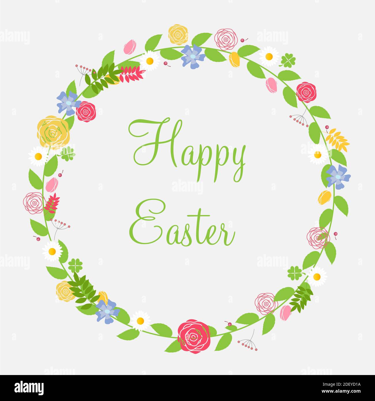 Easter Background Illustration Stock Photo - Alamy