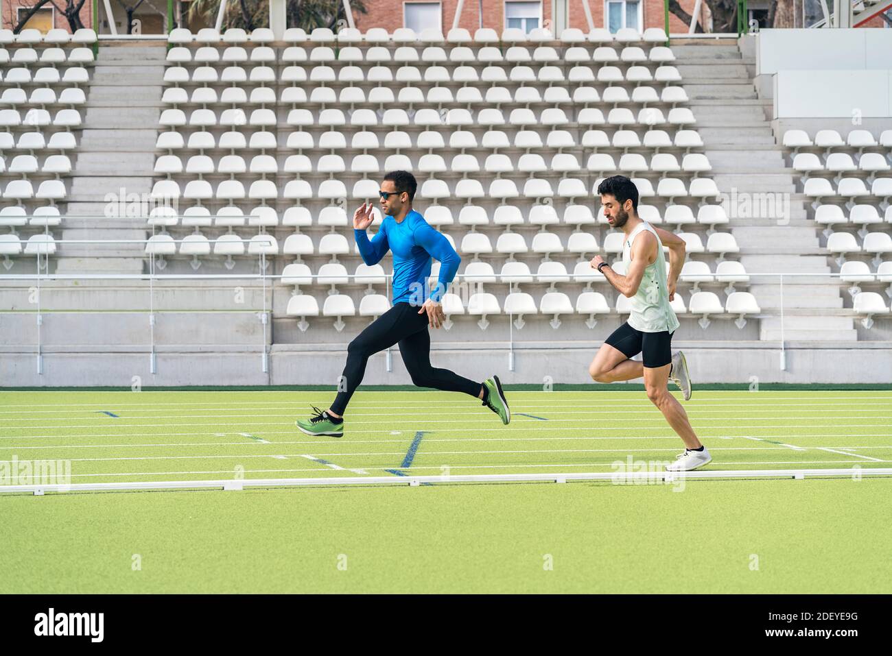 Athletes practicing a run hi-res stock photography and images - Alamy