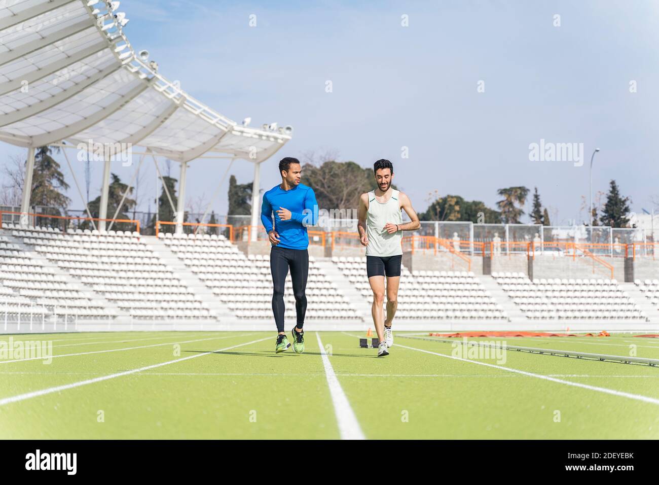 Athletes practicing a run hi-res stock photography and images - Alamy