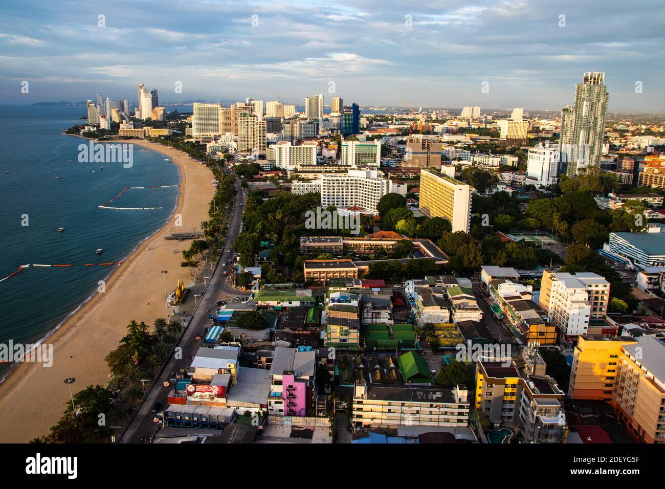 the cityscape of Pattaya Thailand Asia Stock Photo - Alamy