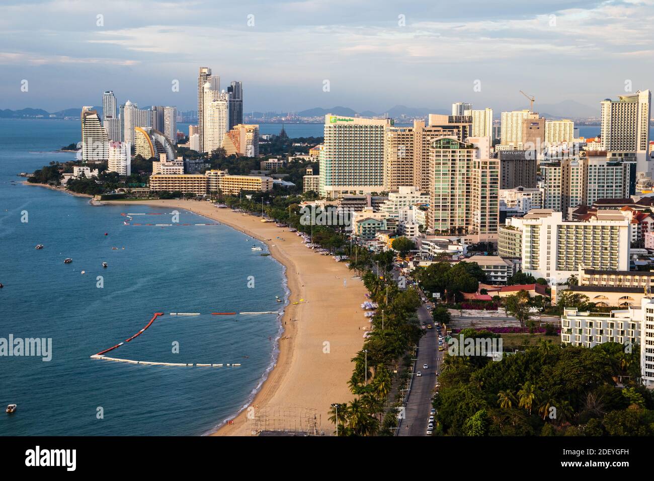 the cityscape of Pattaya Thailand Asia Stock Photo - Alamy
