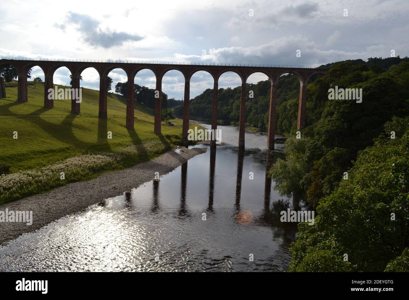 Leaderfoot Viaduct (Drygrange Viaduct) - River Tweed - Scottish ...