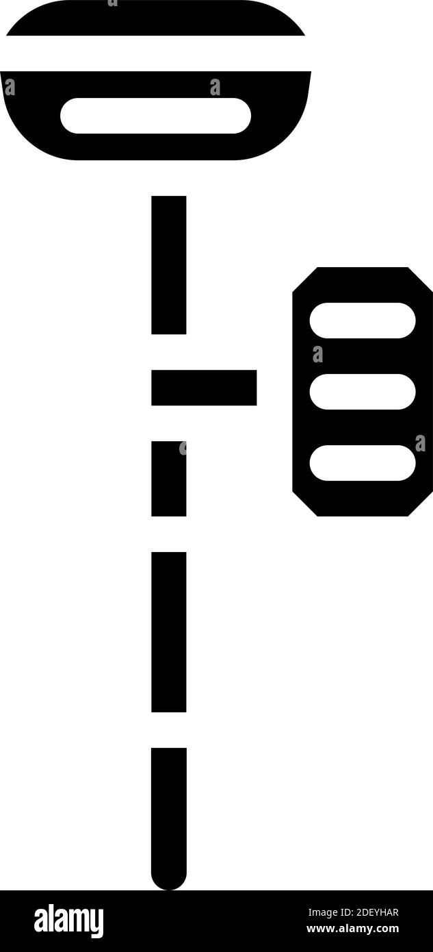 gnss receivers glyph icon vector illustration black Stock Vector Image ...
