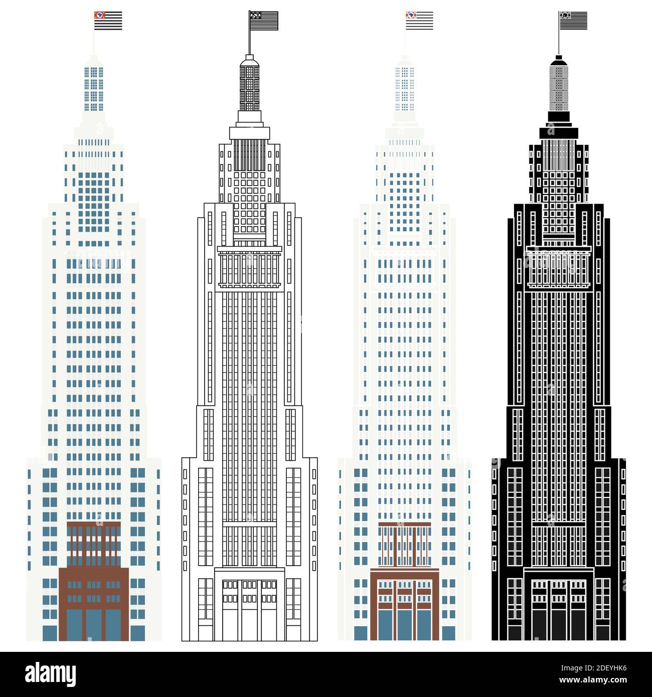 State street bank building Stock Vector Images - Alamy