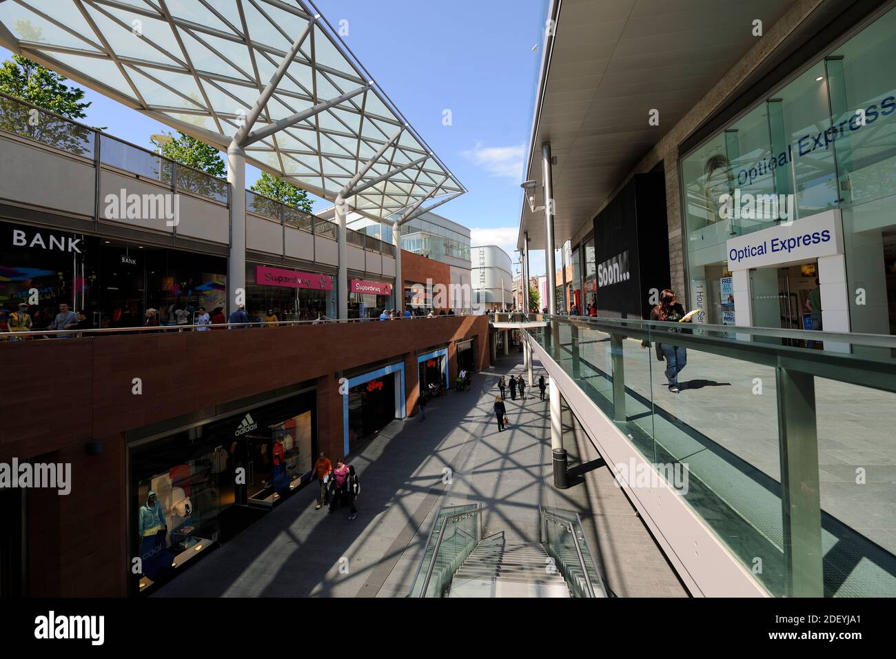 Liverpool ONE Retail Shopping Mall Stock Photo - Alamy
