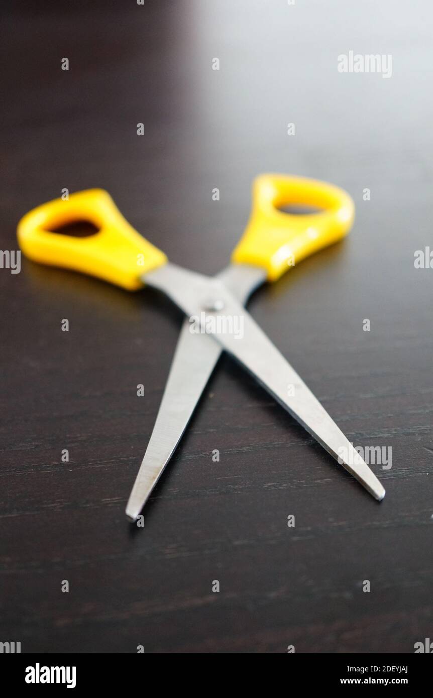 Scissors with handles hi-res stock photography and images - Alamy