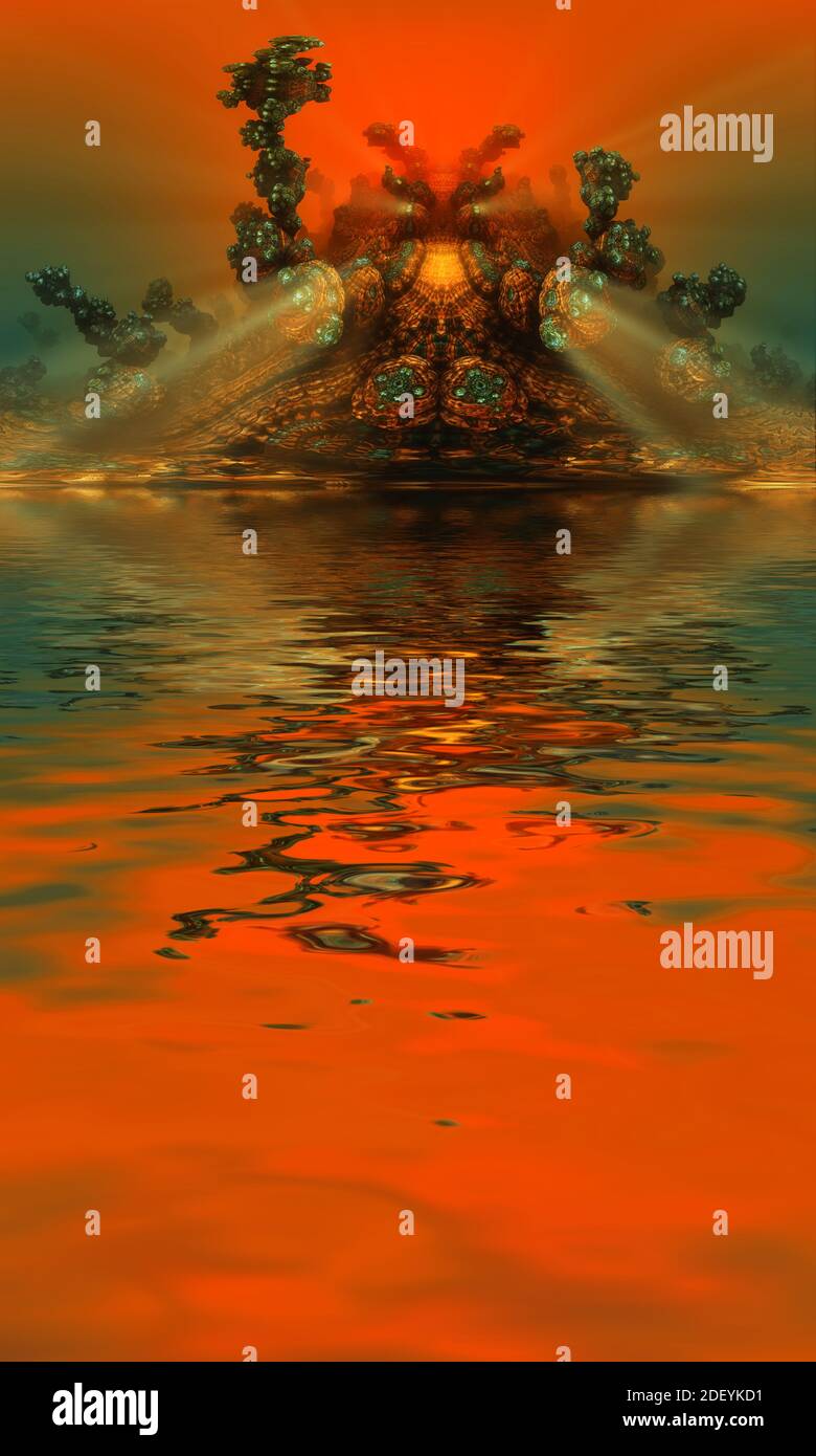 Water demon illustration hi-res stock photography and images - Alamy