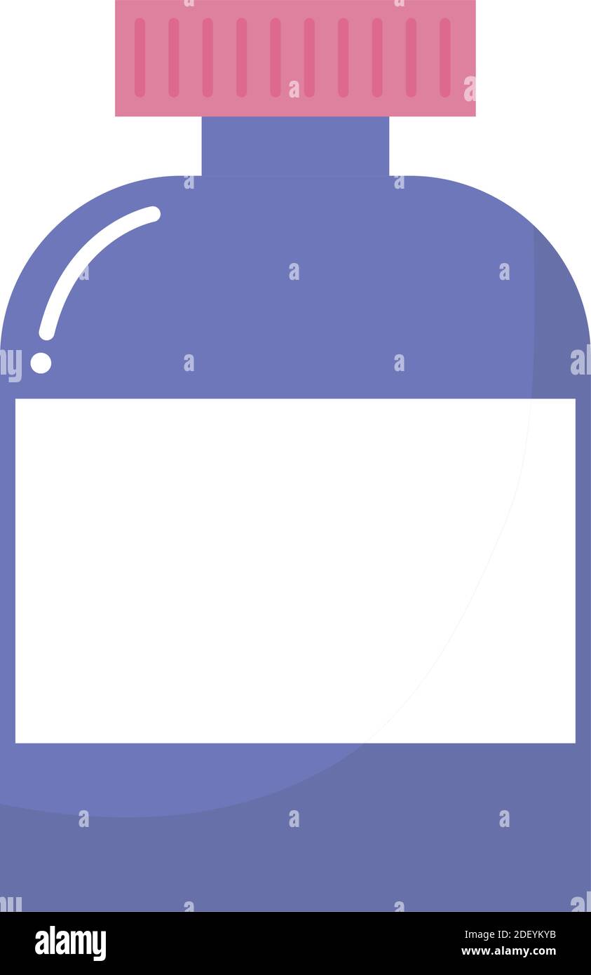 medicine bottle of a purple color Stock Vector Image & Art - Alamy