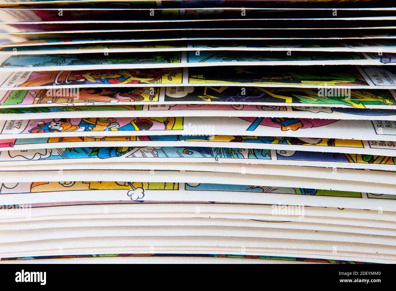 Comic pages hi-res stock photography and images - Alamy