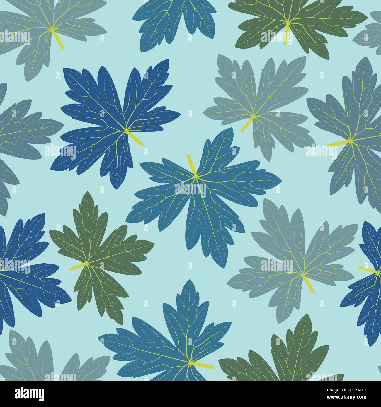 Geranium autumn Stock Vector Images - Alamy