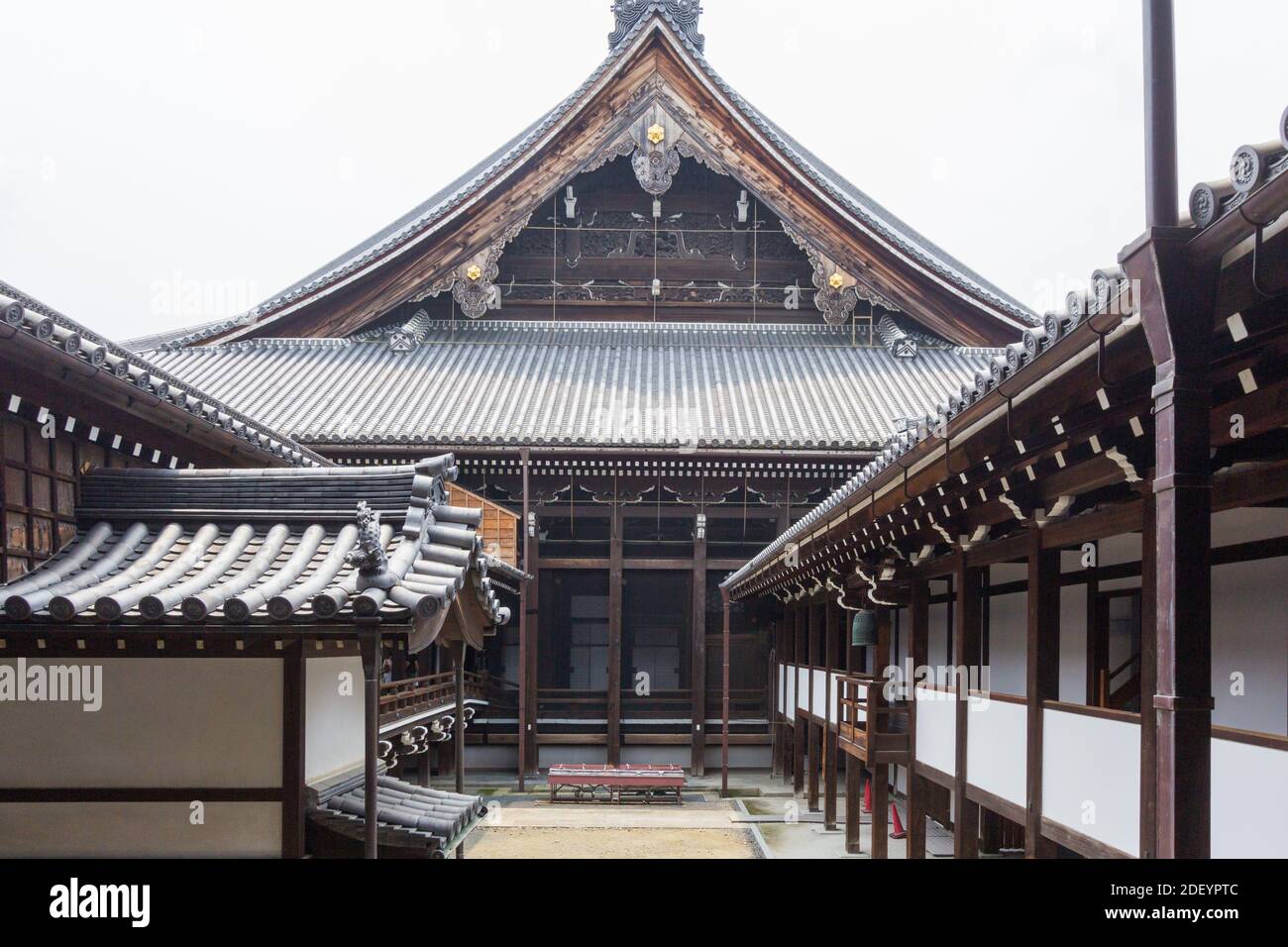 The Honganji Temple in Kyoto, Japan Stock Photo - Alamy
