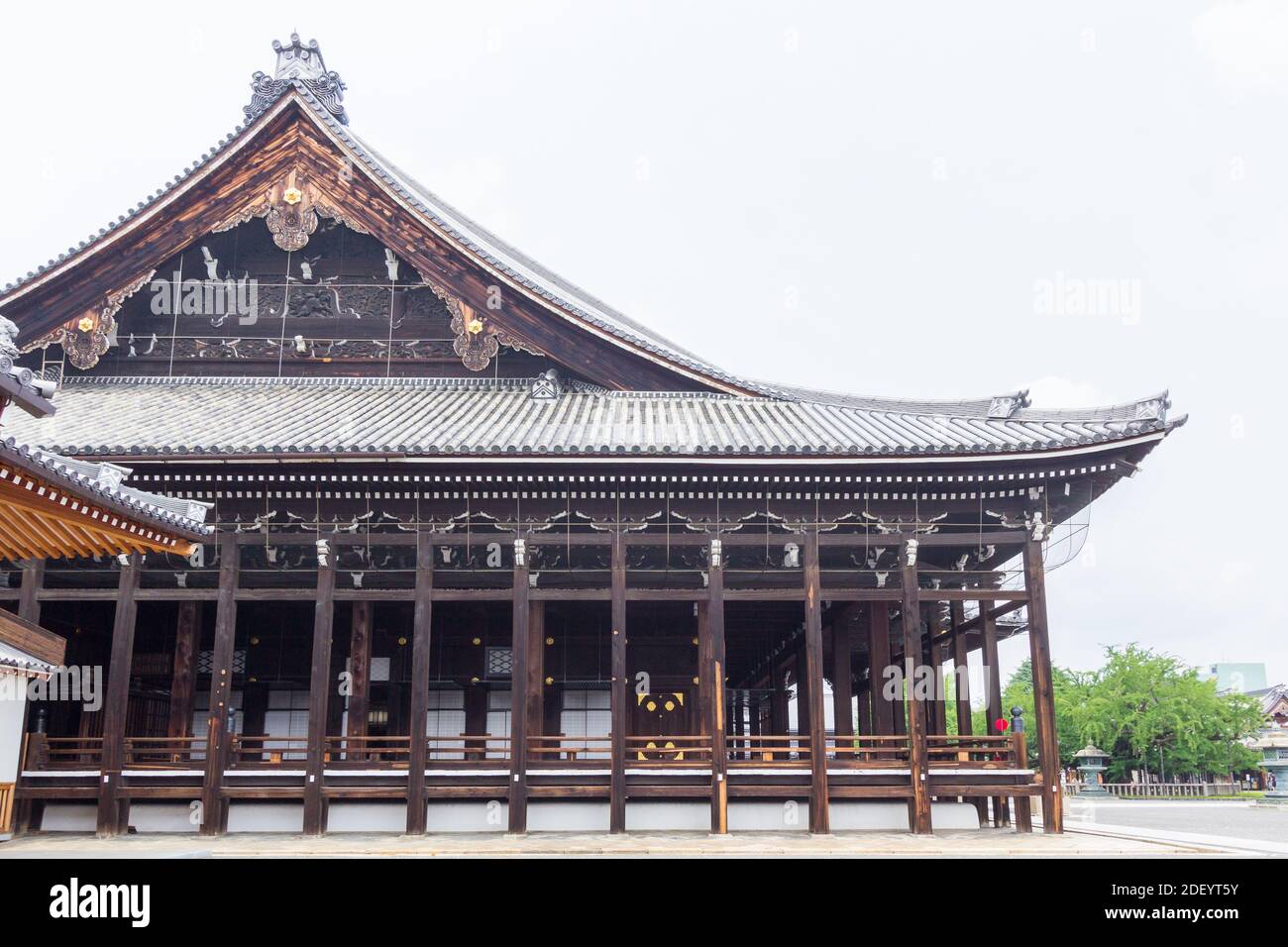 The Honganji Temple in Kyoto, Japan Stock Photo - Alamy