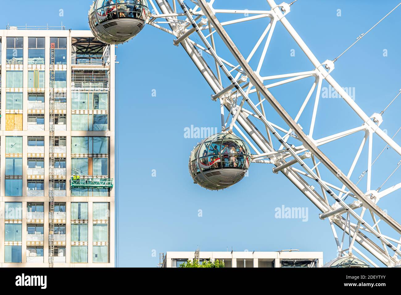 Inside the london eye hi-res stock photography and images - Alamy