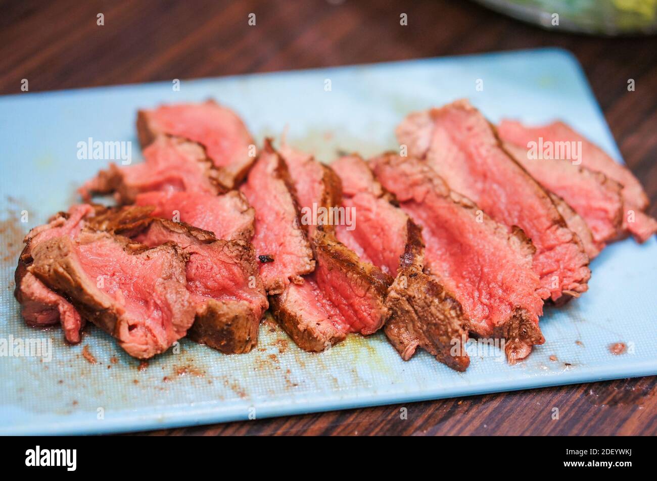 Perfectly grilled beef steak hi-res stock photography and images - Alamy