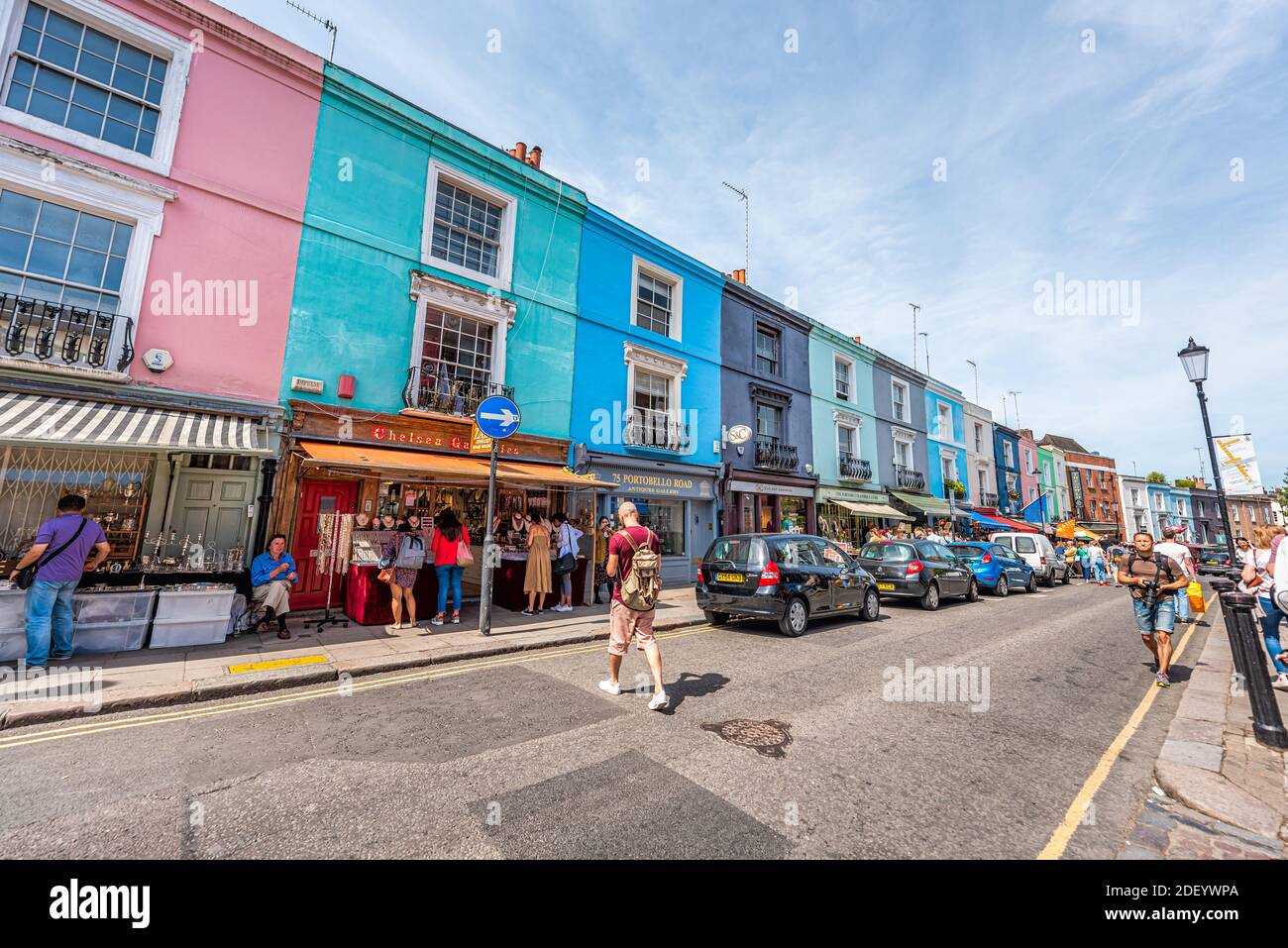 Chelsea green london street view hi-res stock photography and images ...