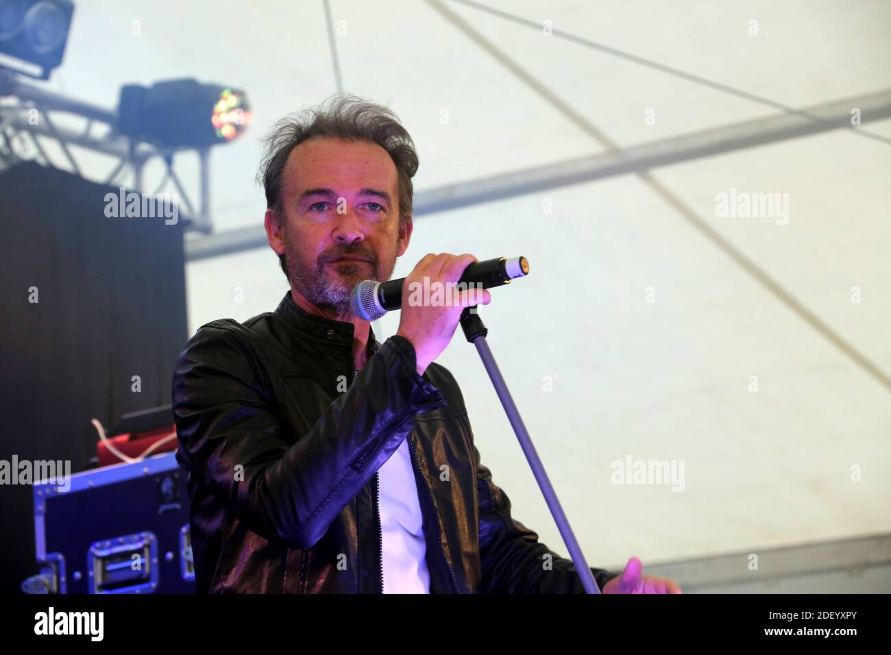 Scottish singer Owen Paul performing at the Burns an a that festival in ...