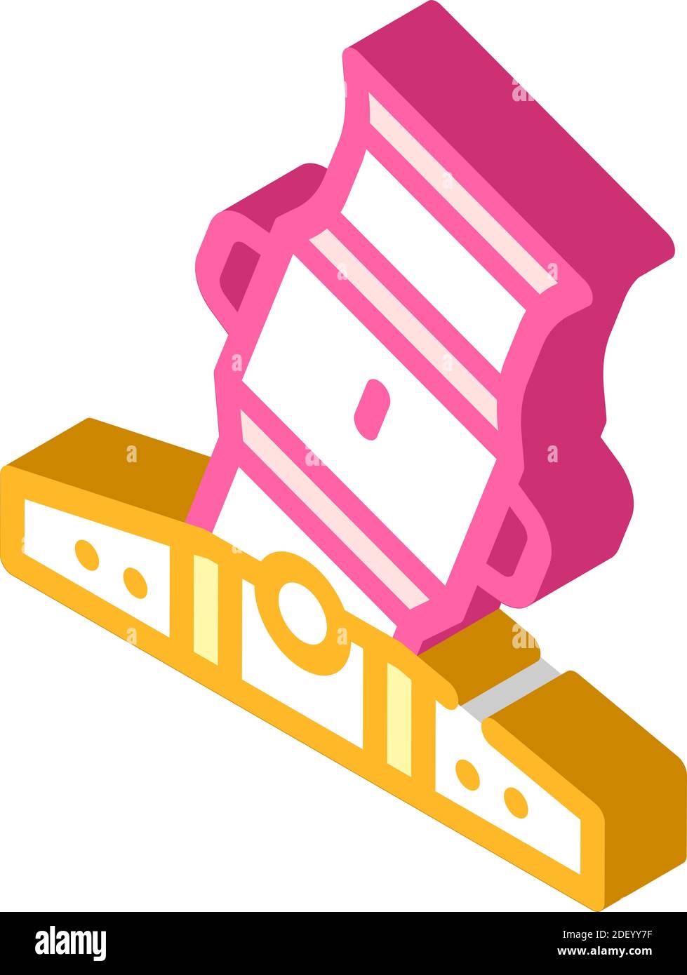 mortar weapon isometric icon vector illustration color Stock Vector ...