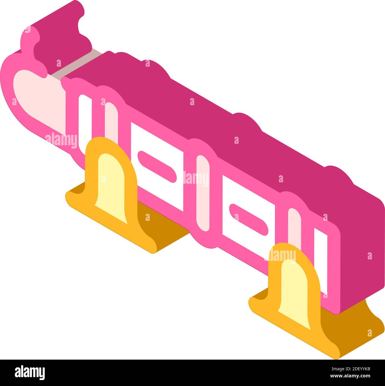 bombard weapon isometric icon vector illustration color Stock Vector ...