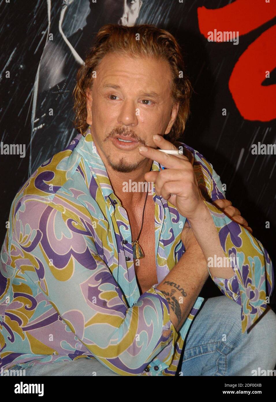 Mickey Rourke, 2015, Photo By John Barrett/PHOTOlink / MediaPunch Stock ...