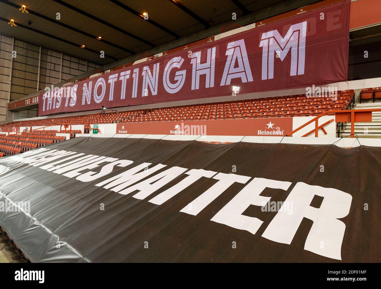 Nottingham forest banner hi-res stock photography and images - Alamy